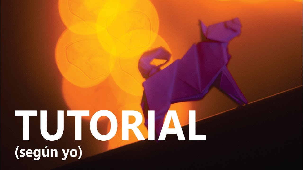 Cómo hacer un Perrito de origami (Heavy Rain origami dog) - YouTube