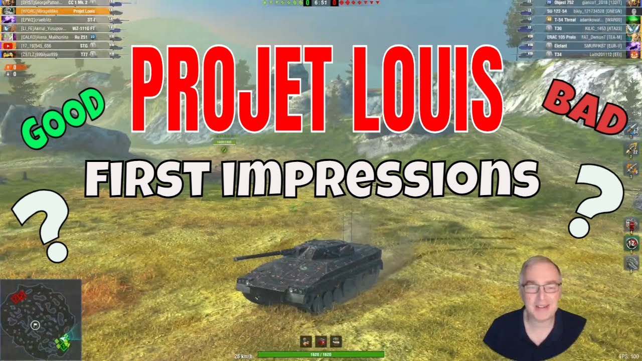 New Projet Louis Tier 9 French Medium Tank Wot Blitz First Impressions ...