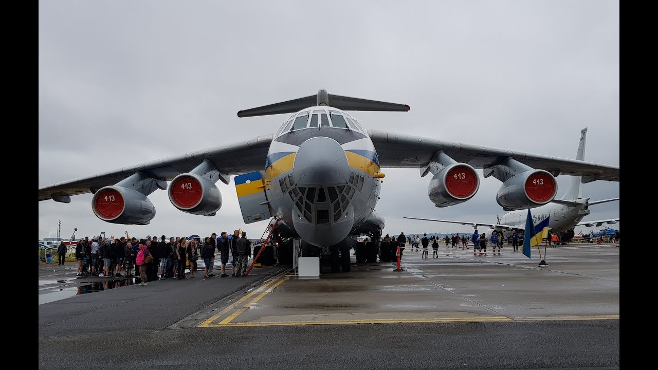 Ilyushin Il-76 766413 (cn 1013407215) walk around 10.6.2018 Denmark ...