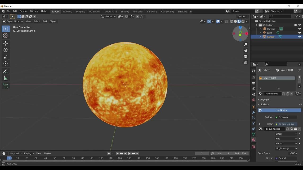 Create Solar System in Blender - YouTube