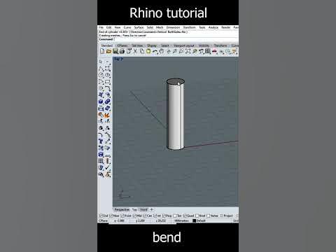 bend#rhino #tutorial #3d #3dmodel #tools - YouTube