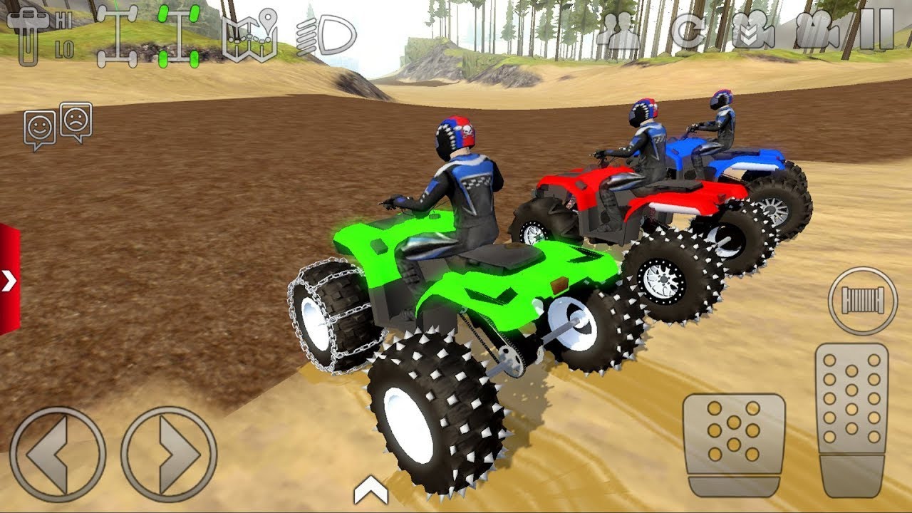 Impossible Quad Bike Stunts Driving - 4x4 Bikes Racing Simulator 2024 - Android IOS gameplay FHD ...