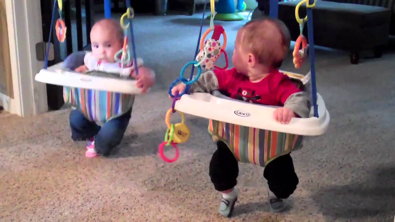 JP and Izzy jumping - YouTube