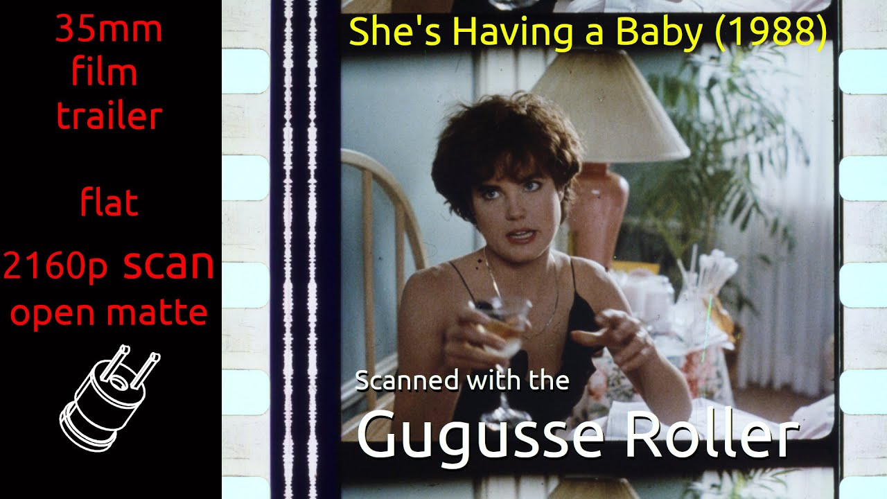 She's Having a Baby (1988) 35mm film trailer, flat open matte, 2160p ...