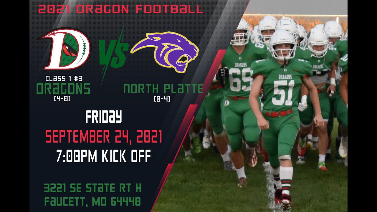 Mid-Buchanan Football vs North Platte Panthers - YouTube