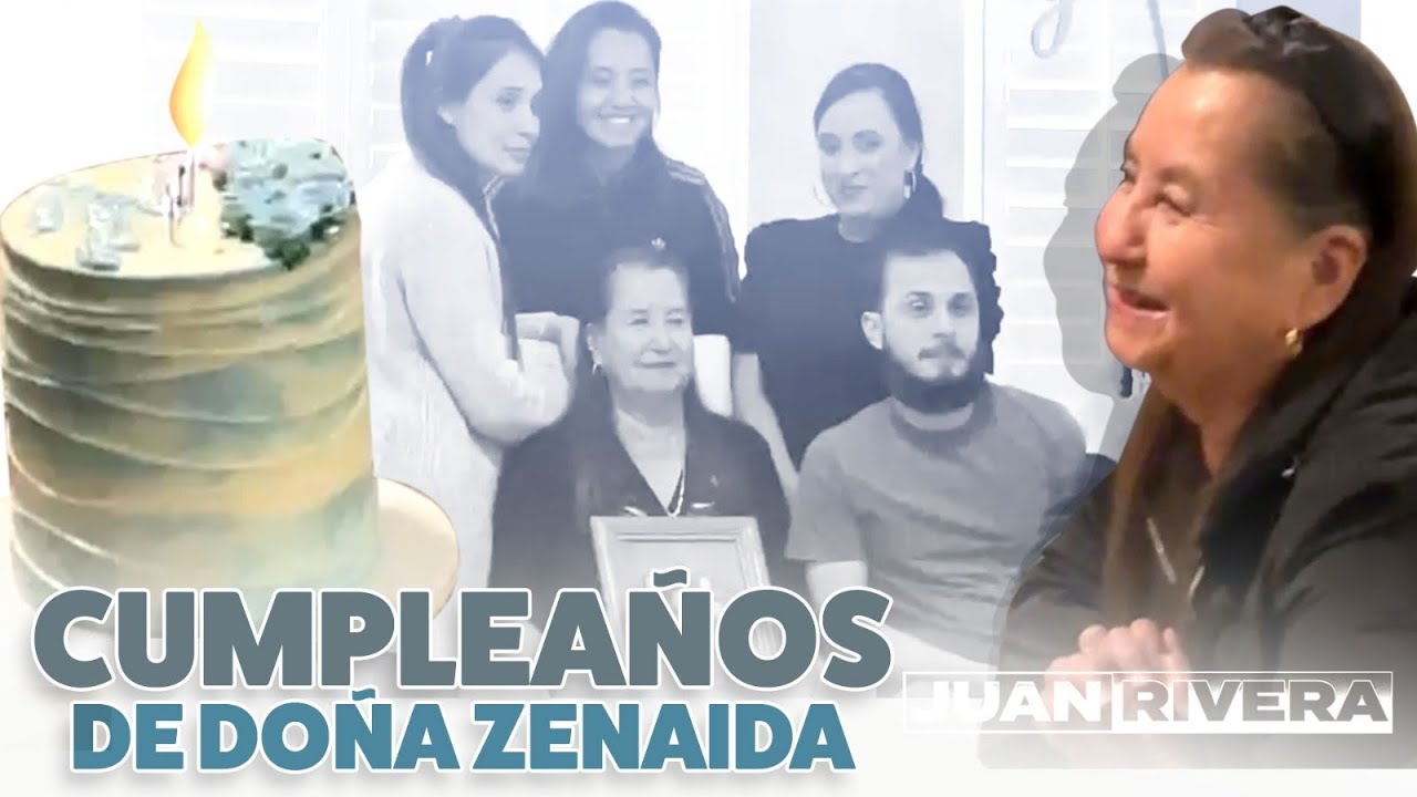 CUMPLEAÑOS de DOÑA ZENAIDA ¡Fotos, Pastel y Regalos! | Juan Rivera ...