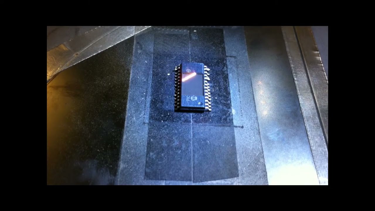 Digit Concept France Sesame Laser Decapsulation - YouTube