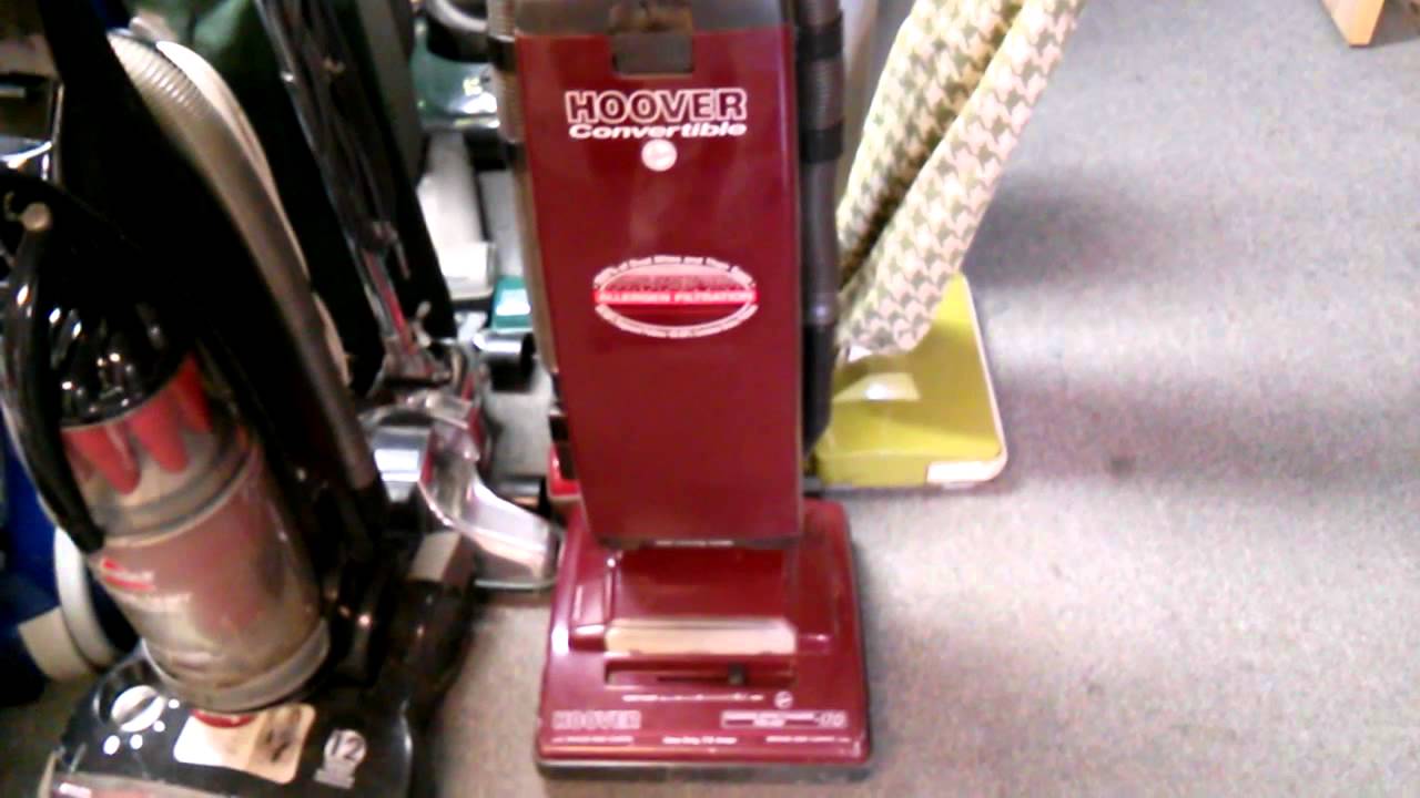 New Vacuum: Hoover Elite Convertible - YouTube