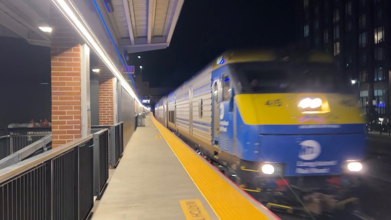 LIRR Greenport scoot equipment swap at Mineola featuring the return of ...