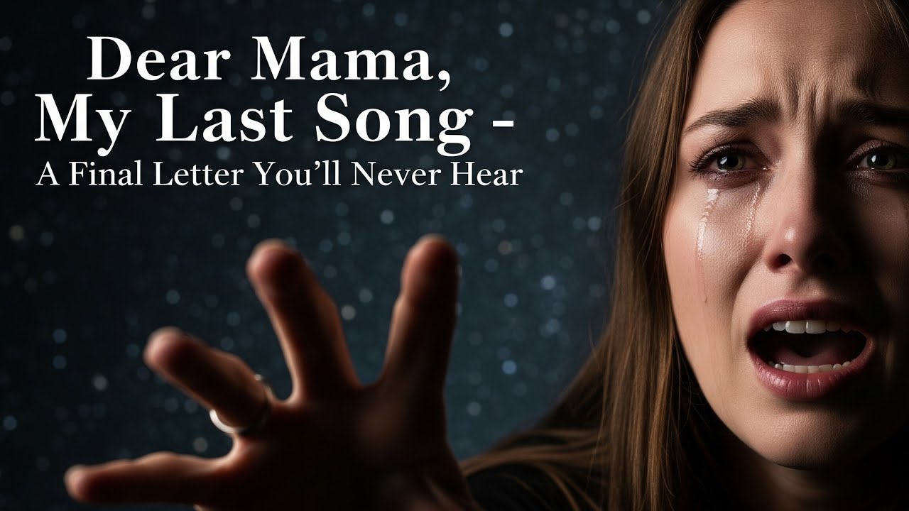 "Dear Mama, My Last Song – A Final Letter You’ll Never Hear" | Song for ...