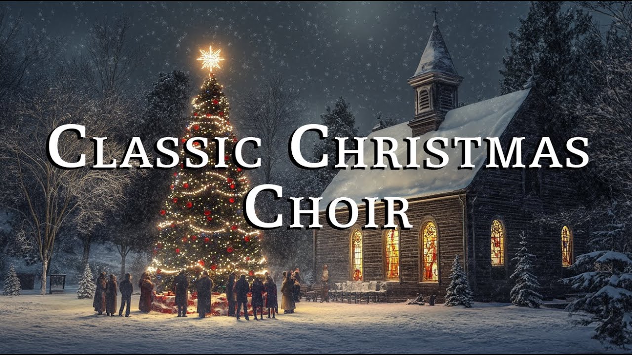 Traditional Choir Christmas Music | 🎶 Peaceful Carols and Snowy ...