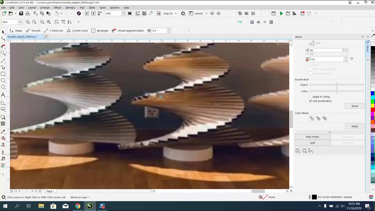 Corel Draw Tips & Tricks Christmas Tree cut out - YouTube