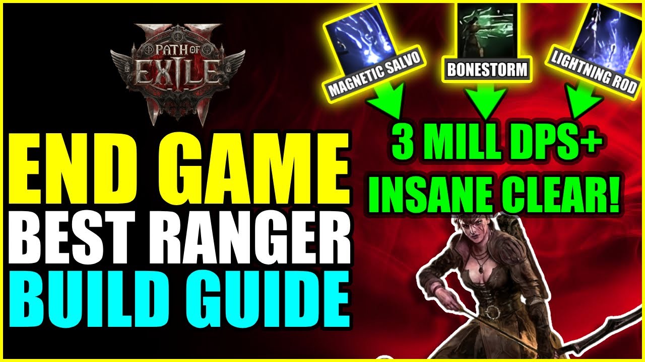 Path of Exile 2 | 3M+ DPS! UPDATED Lightning Ranger Build! (PoE 2 ...