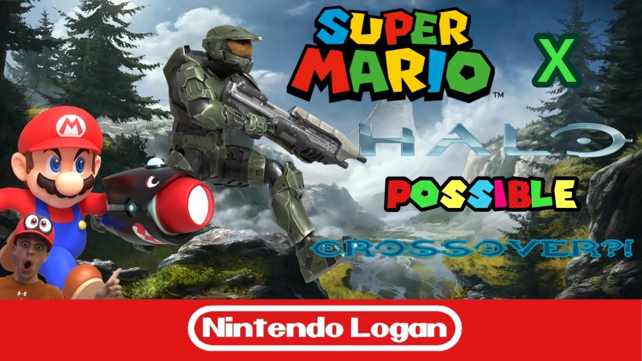 HUGE Super Mario X Halo Crossover "Possibly" Teased by Xbox?! - YouTube