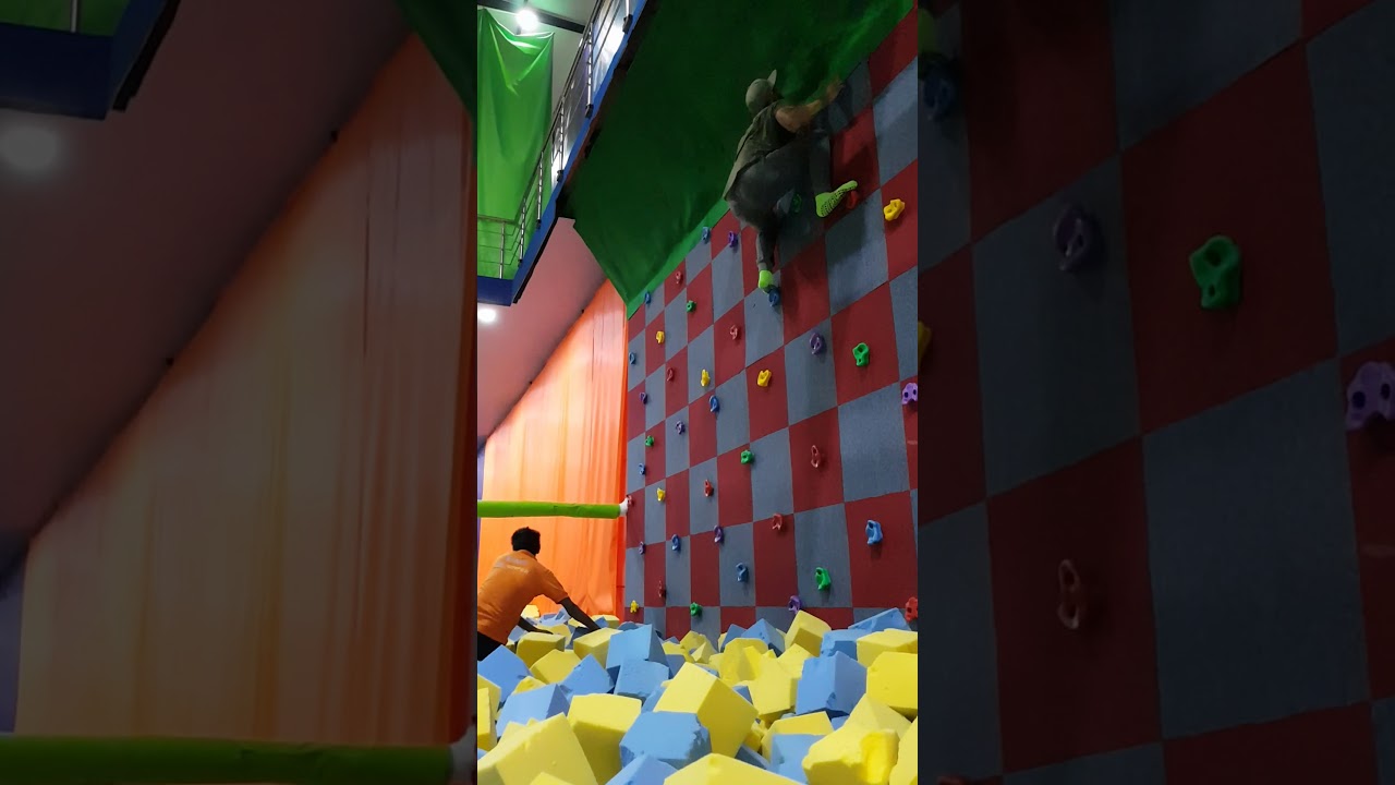 Spiderman at trampoline park gurgaon - YouTube