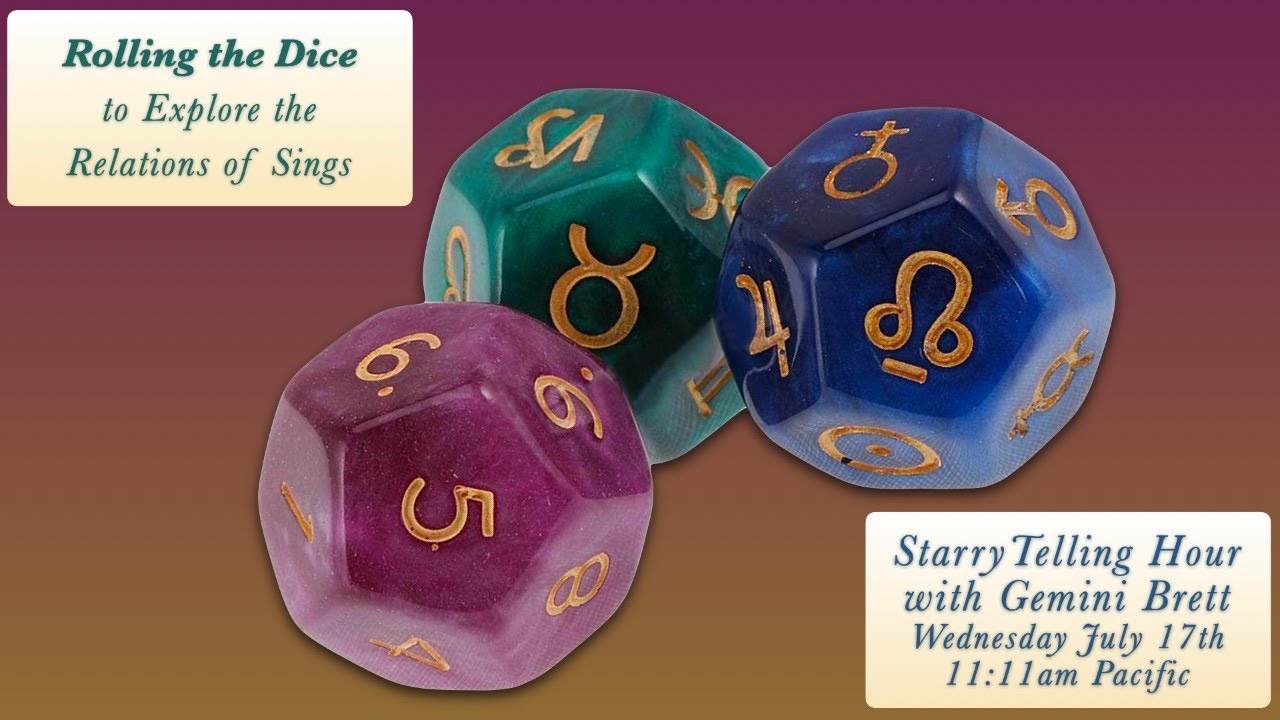 Exploring the Relations of Signs with Astro Dice - YouTube