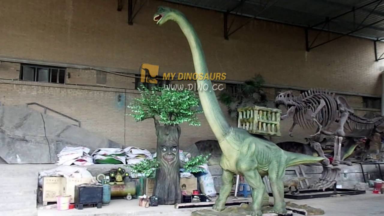 MY DINO long neck dinosaur ride for kids - YouTube