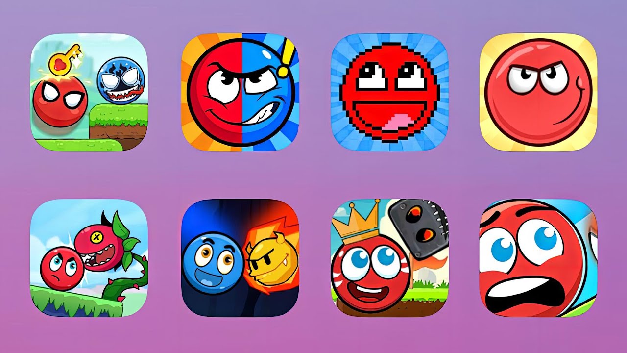 Red and Blue Balls, Red Ball Run, Red Ball 4, Ball Wonder, Ball 4 and ...