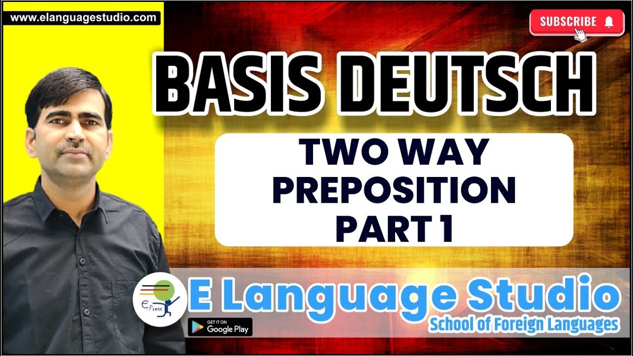 TWO WAY PREPOSITION-PART 1 GERMAN - YouTube