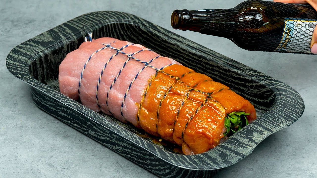 Tested! For the tastiest meat roulade you need beer - YouTube