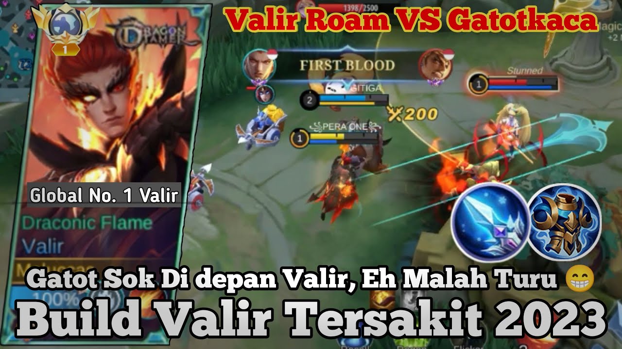 Spam Skill 1 Bikin Gatot Auto Emosi Build Valir Tersakit 2023 - YouTube
