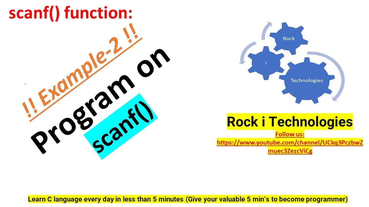 6. C program to read the values from keyboard or input from user ...