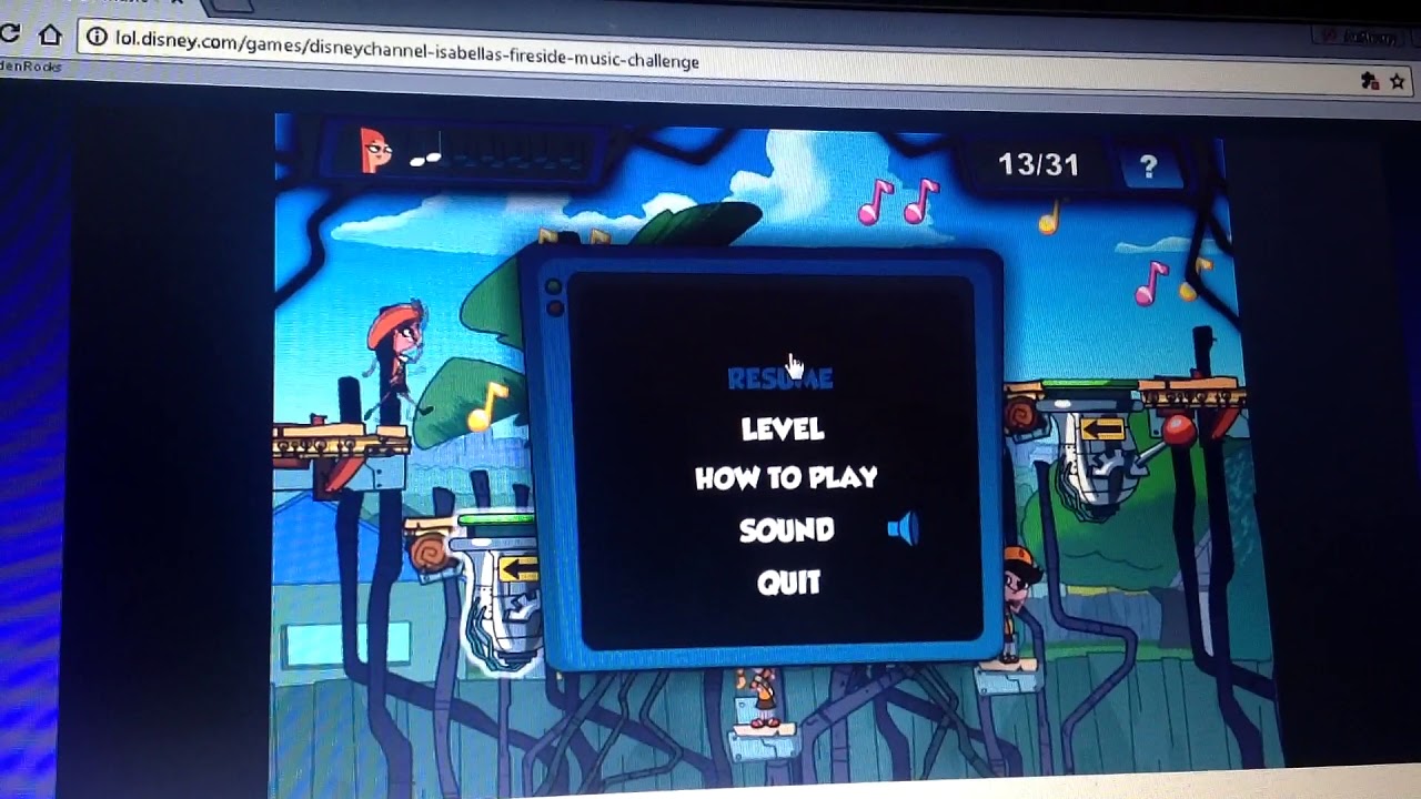 Game Over Isabella'S Fireside Music Challenge - YouTube