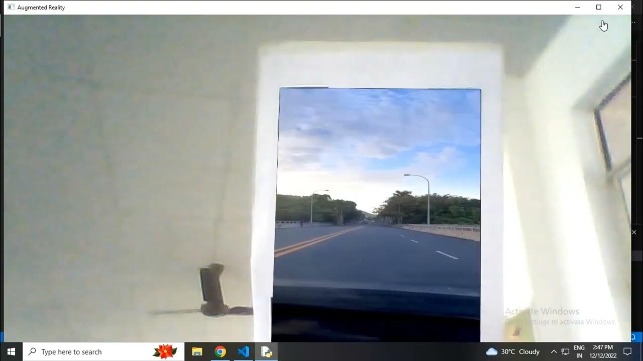 Augmented Reality With Aruco Marker Detection Using Opencv Python Youtube
