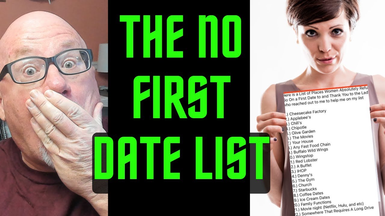 Dealing With The No First Date List - YouTube