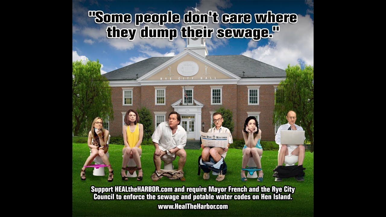 Sewage Issues- Hen Island, Rye NY - YouTube