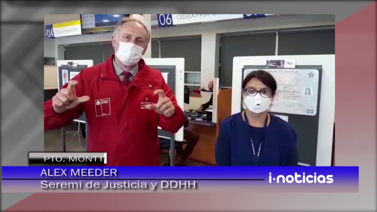 El seremi de justicia Alex Meeder entrega recomendaciones ante la ...