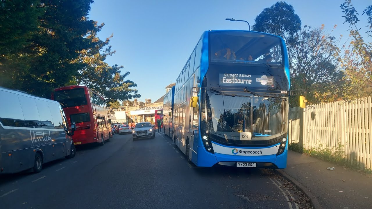 Onboard Stagecoach Bus 11598 (YX23 ORC) - YouTube