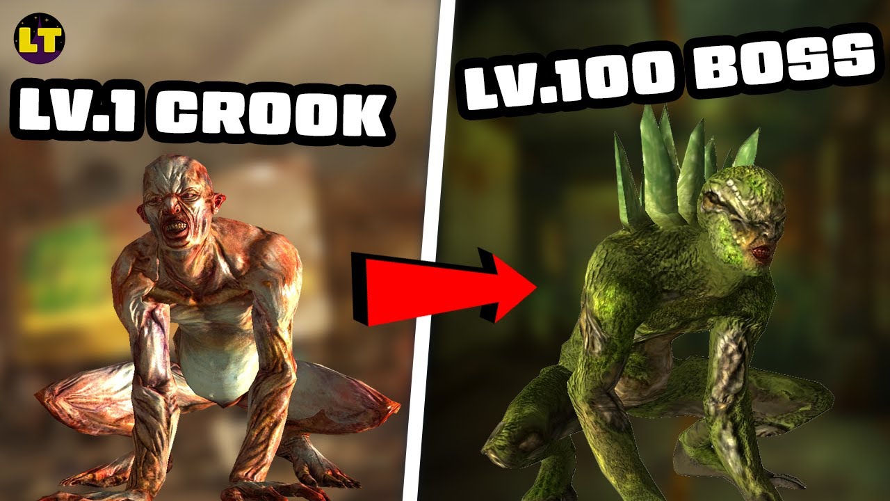 Fallout's Mutated Humans - Trogs, Tunnelers and Spore Carriers - YouTube