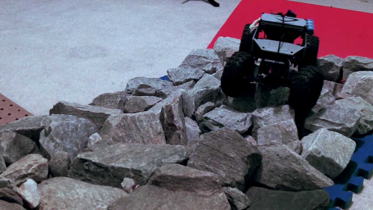 RC Vaterra Slickrock Indoor Crawling Course - YouTube