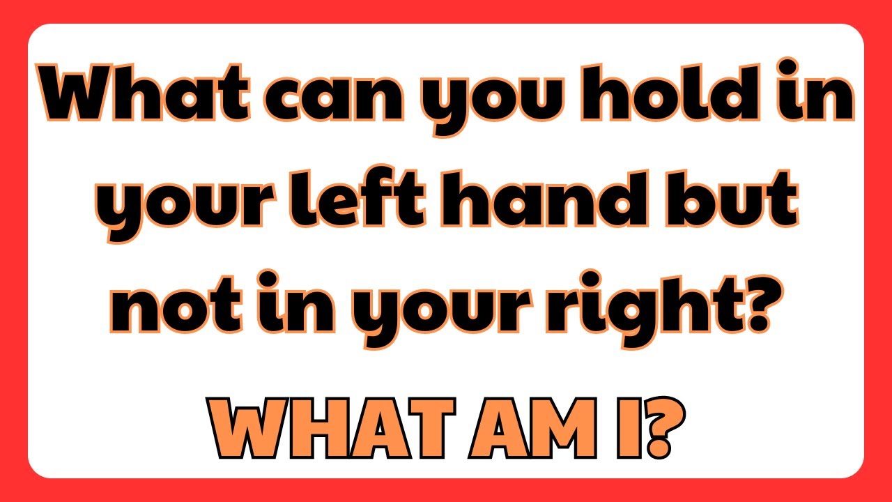 🧩 20 Tricky Riddles That Will Test Your Brain Skills 🧠 - YouTube