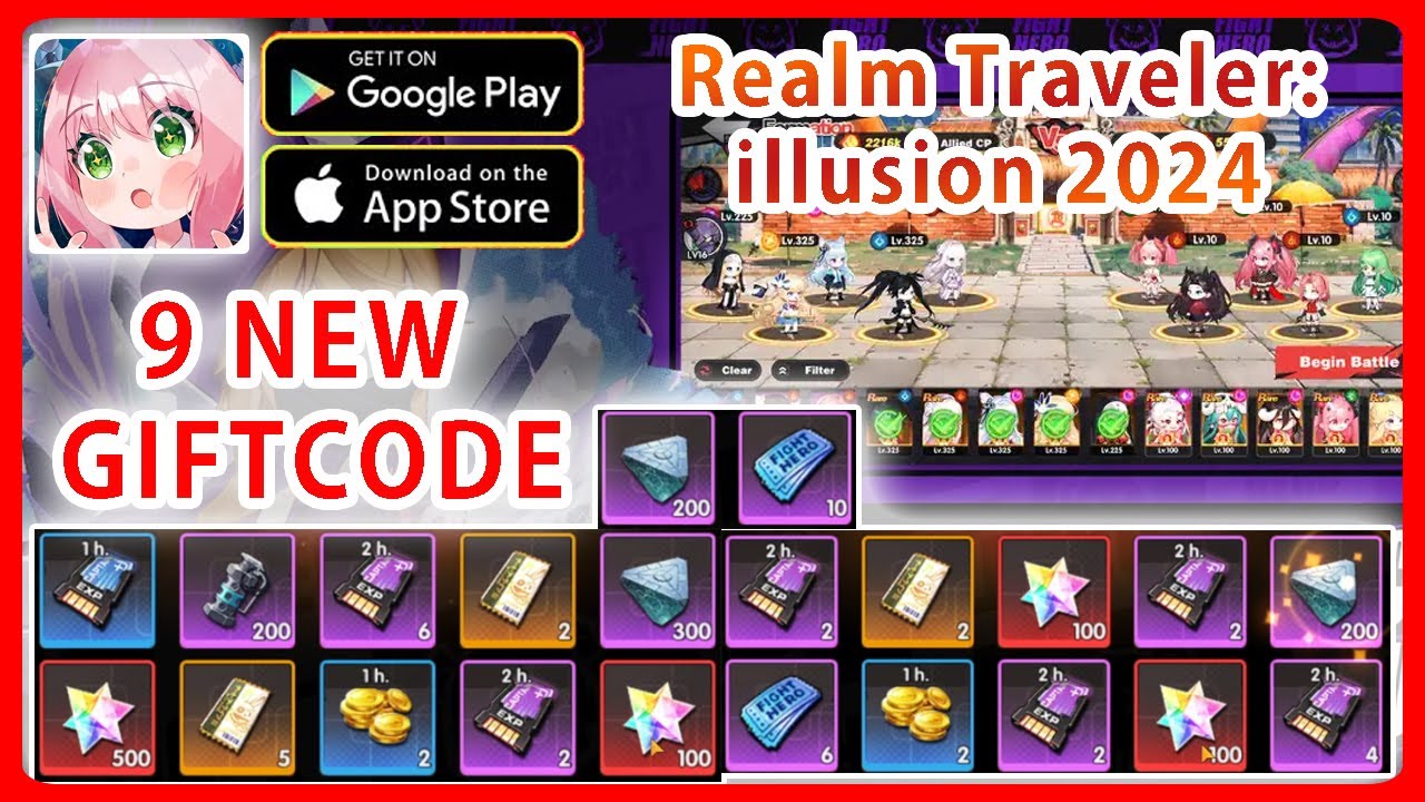 How to redeem code Realm Traveler: illusion & All 9 Giftcode - YouTube