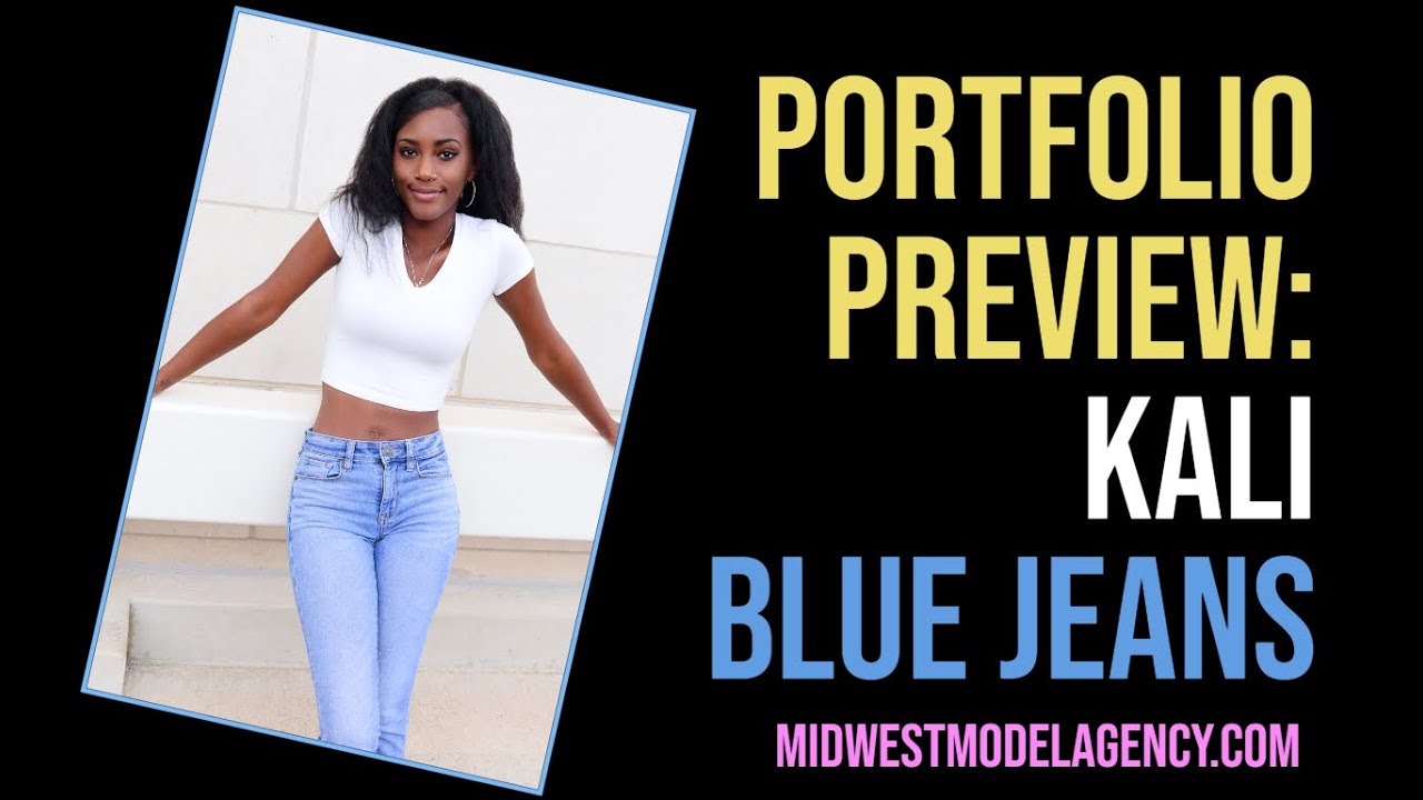 Model Kali Portfolio Preview Blue Jeans Midwest Model Agency Iowa Youtube