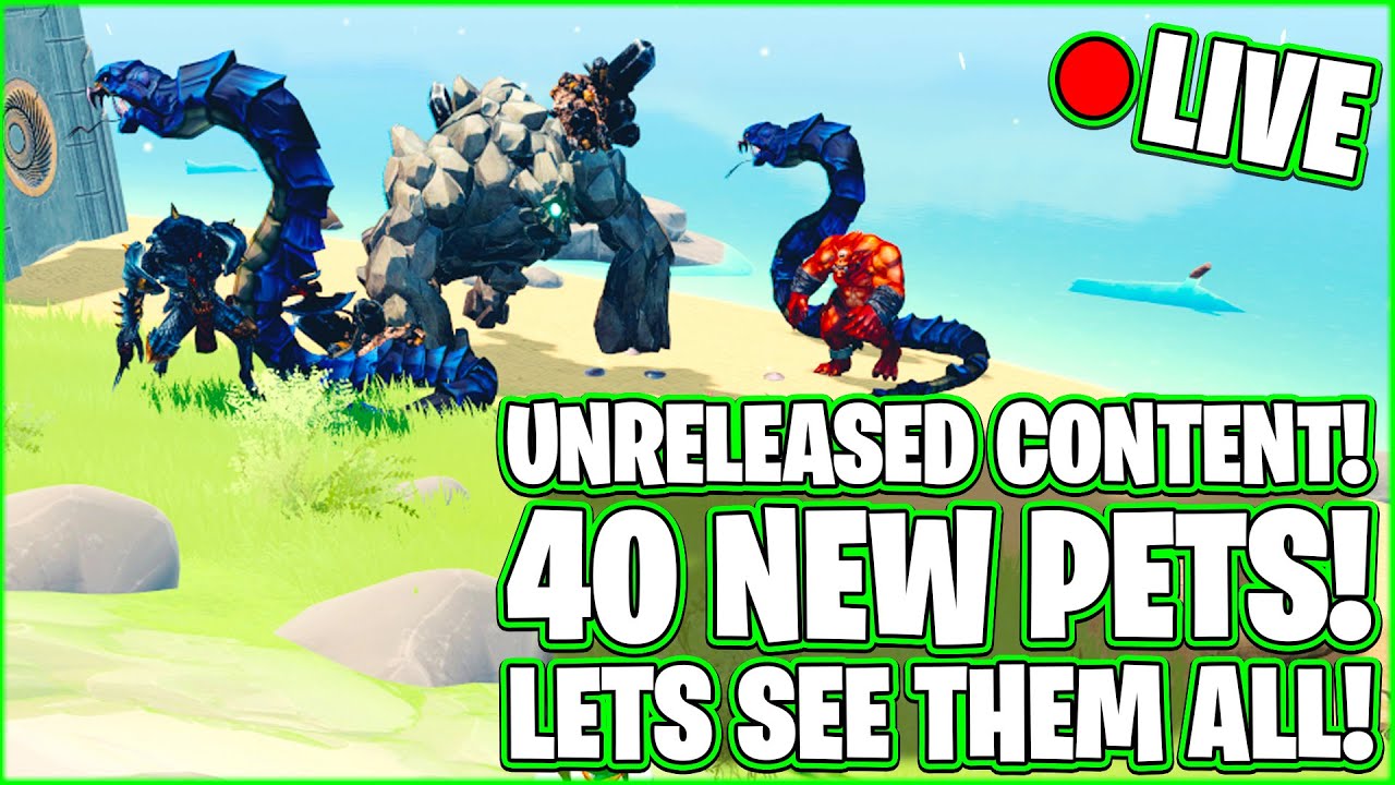 Craftopia has 40 New Pets! *SPOILER ALERT!* Tyrant Snake, Executioner ...