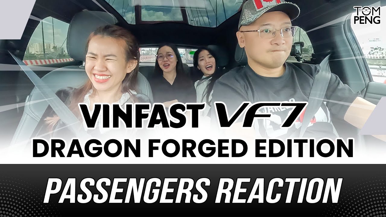 Passengers Go Crazy Over My VinFast VF7 Dragon Forged Edition - YouTube