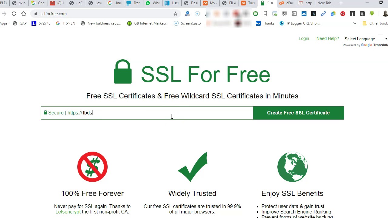 How To Get SSL Certificate For Free For Live YouTube how-to-get-ssl-certificate-for-free-for-live-youtube