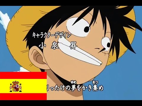 One Piece Opening 01 - Español España (HD) - YouTube