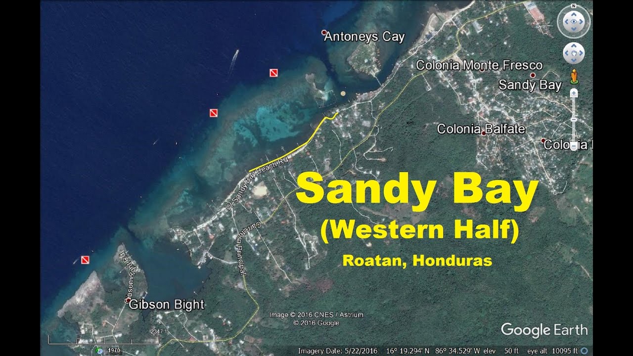 Western Part of Sandy Bay Beach - YouTube