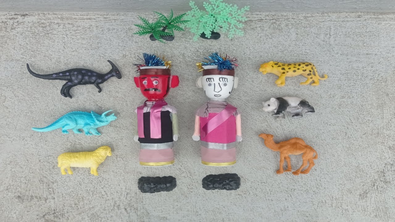 menemukan hewan, macan, onta, panda, domba, dinosaurus, pacyrhinosaurus ...