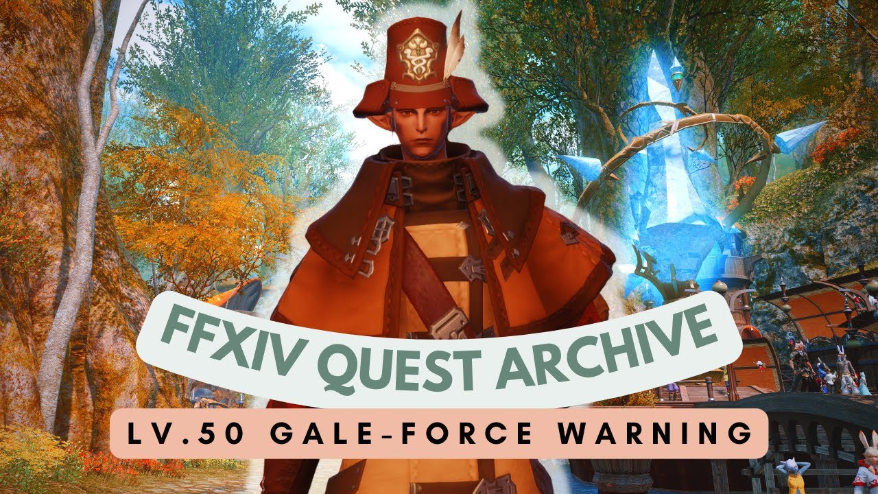 ARR Primal Quests: Gale-force Warning // FFXIV Quest Archive - YouTube