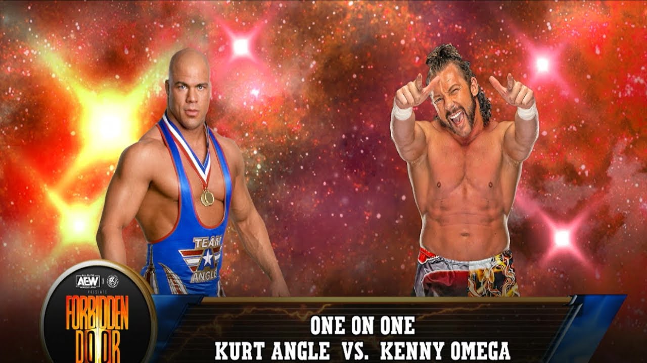 Kurt Angle vs Kenny Omega ||WWE2k24 Dream Matches - YouTube