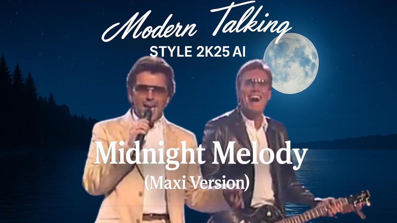 Modern Talking Style 2K25 AI Midnight Melody (Maxi Version) - YouTube