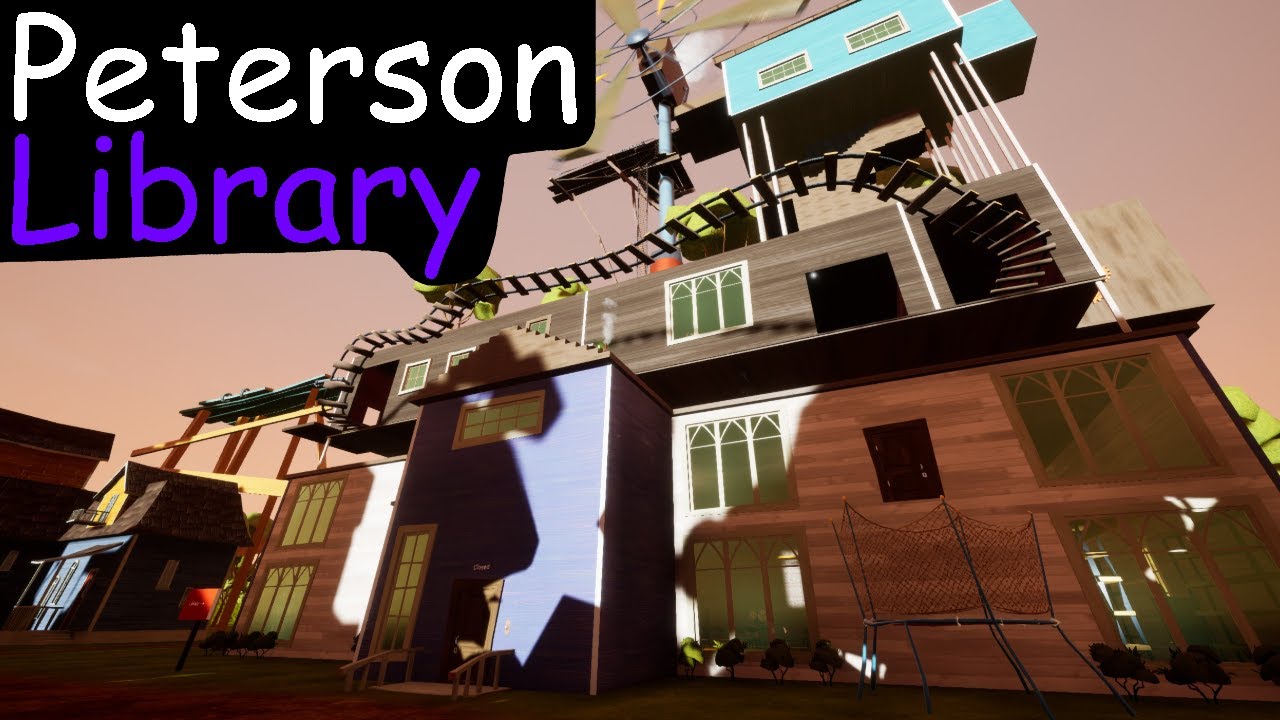 Peterson Library (Hello Neighbor) By TizzleBizzle & WallyWol - YouTube