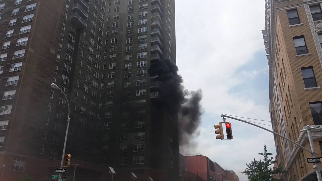 FDNY Responding To, Battling And On Scene Of A Hi-Rise 2nd Alarm Fire ...