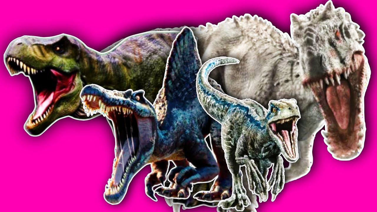 TYRANNOSAURUS REX and RAPTOR JURASSIC WORLD MUSICAL [Song: LHUGUENY ...