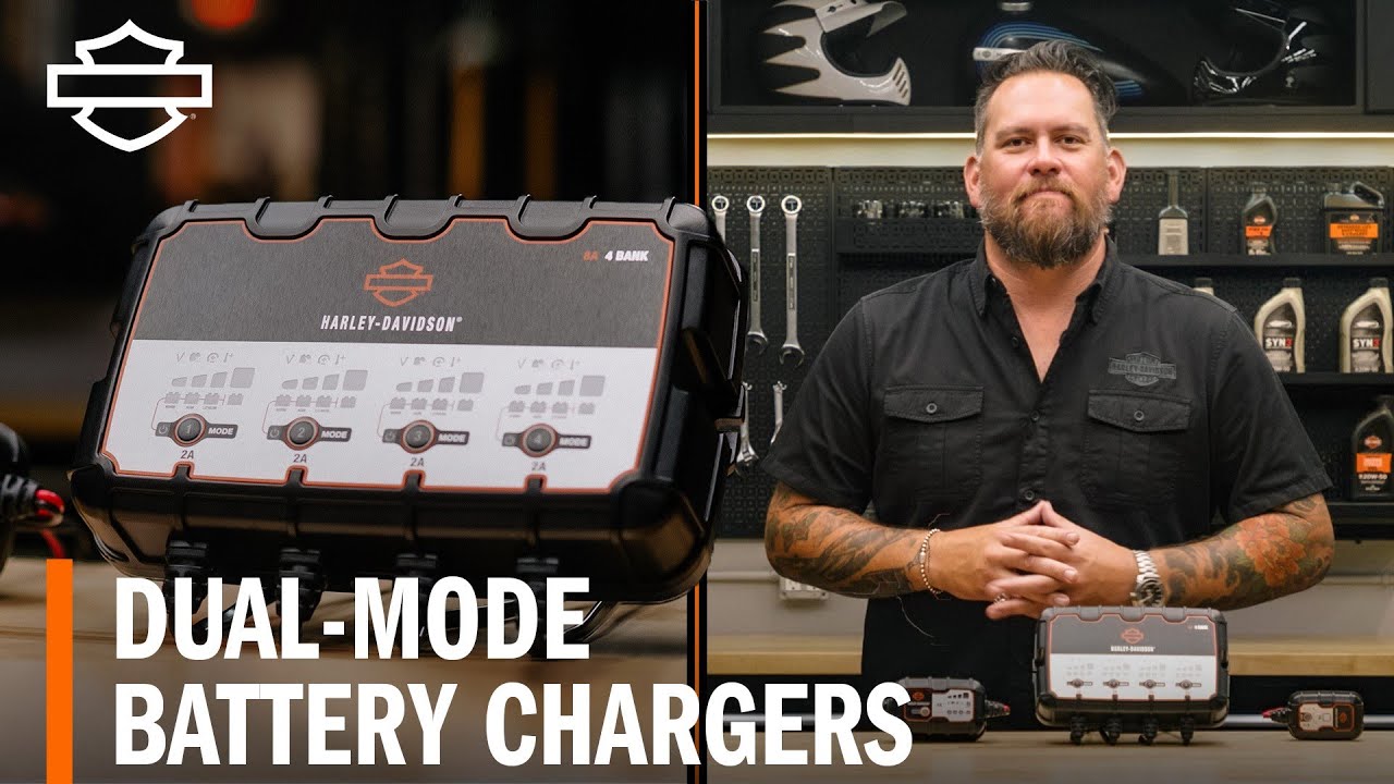 Harley-Davidson Dual-Mode Battery Chargers - YouTube